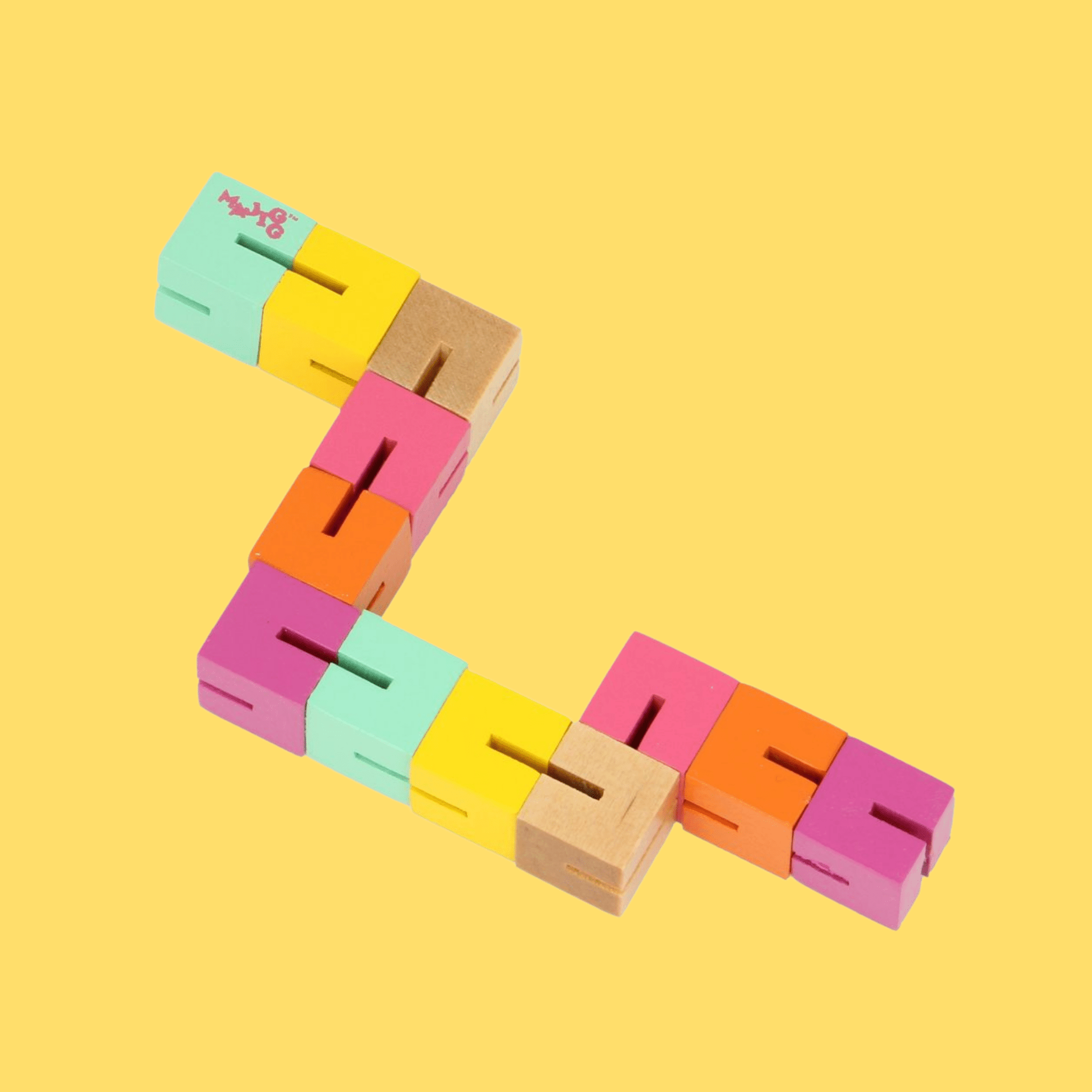 Twist & Lock Block Fidget | MAKES SENSE TO ME | The Neurodivergent Bookshop